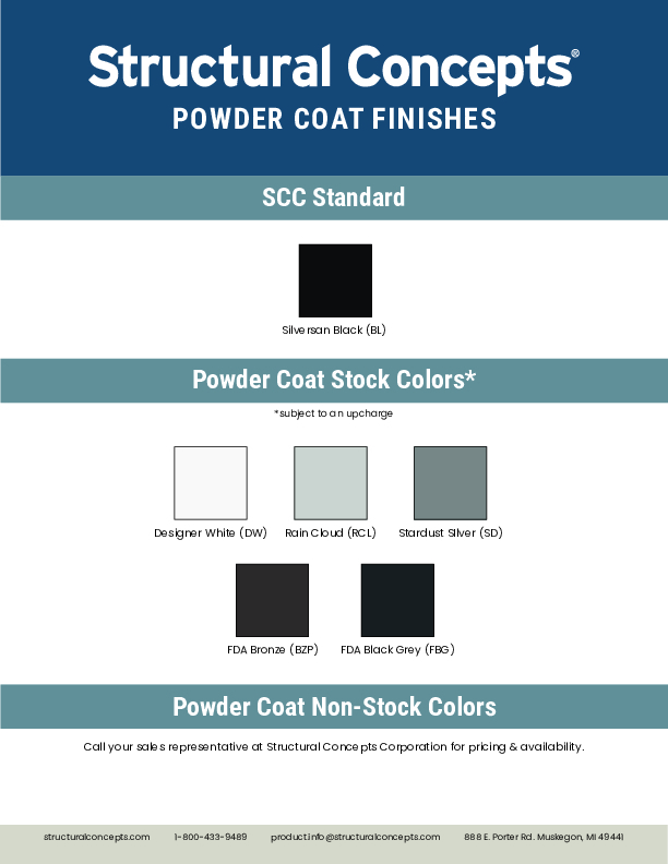 Non-Refrigerated Service Case | Structural Concepts