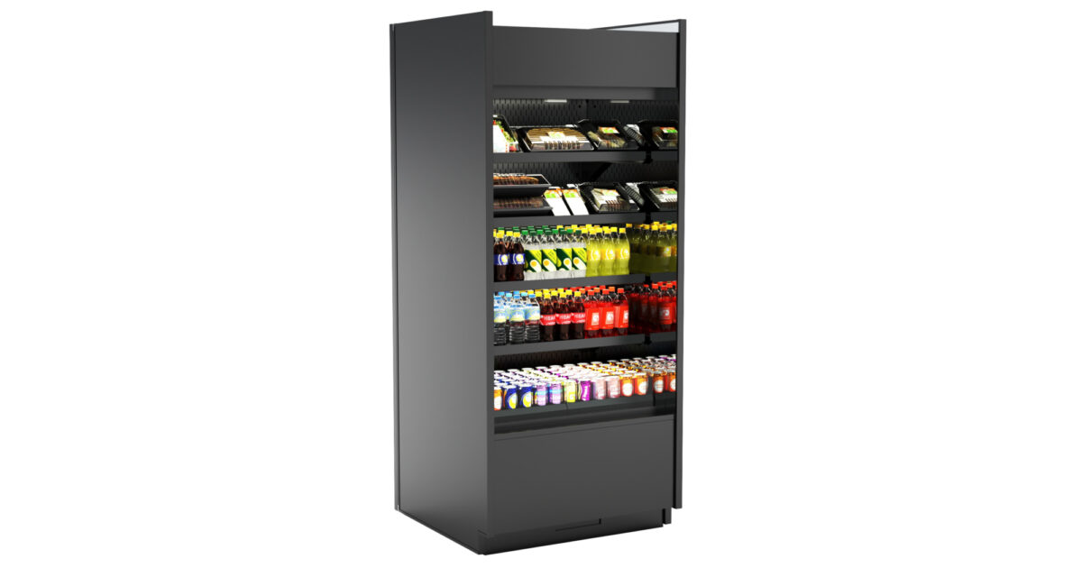 Refrigerated Self-Service Case 34''D Self-Contained | Structural Concepts