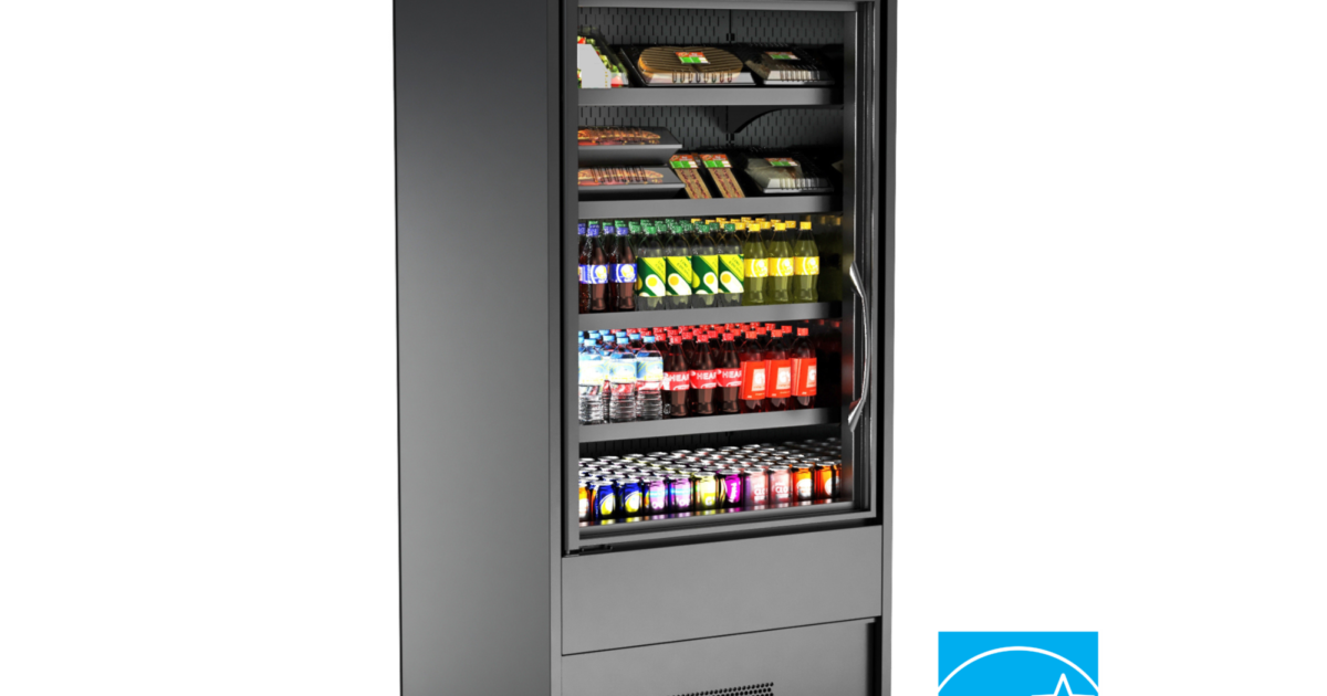 Refrigerated Self-Service Case With Swing Doors | Structural Concepts