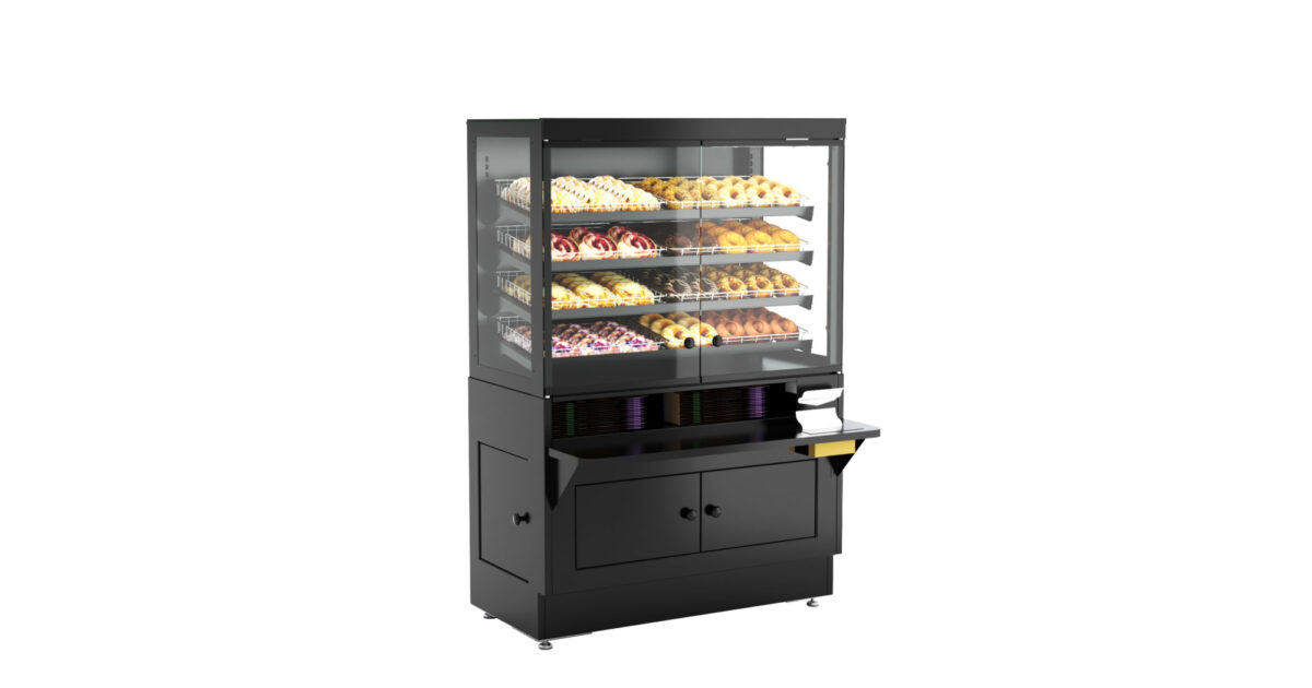 Non-Refrigerated Self-Service Case w/ Bag Area | Structural Concepts