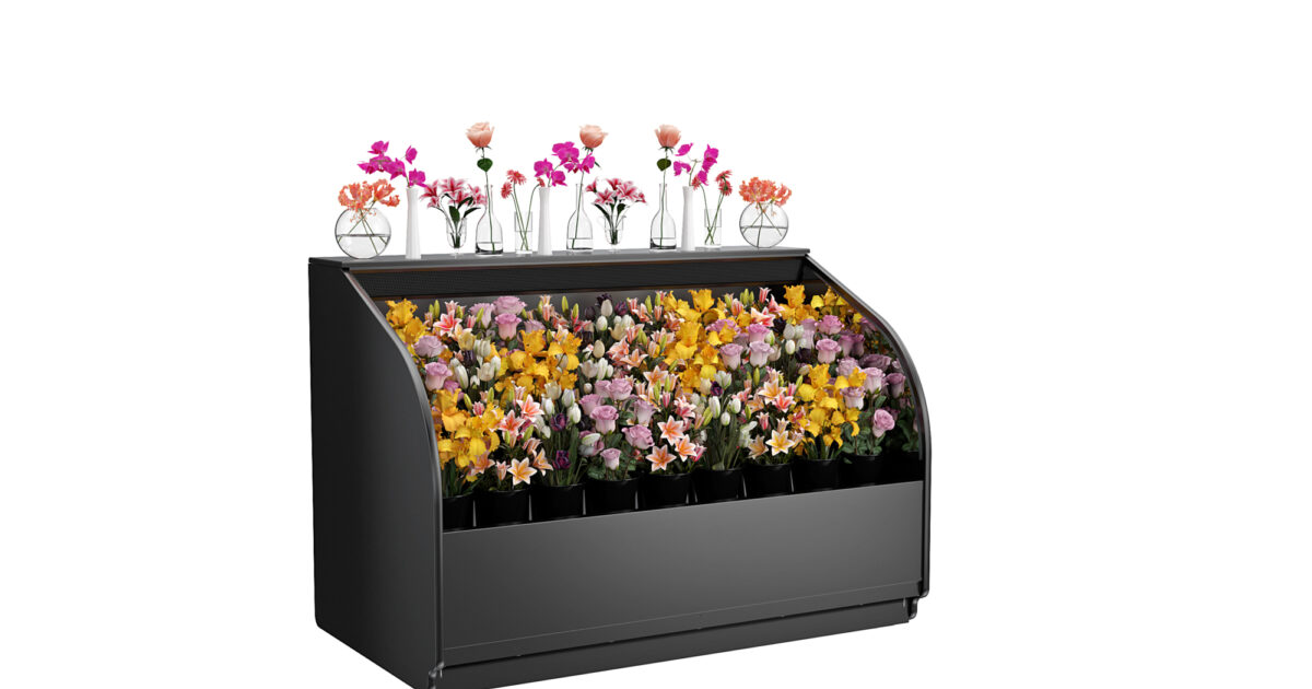 FLP Low Profile Floral Case | Structural Concepts