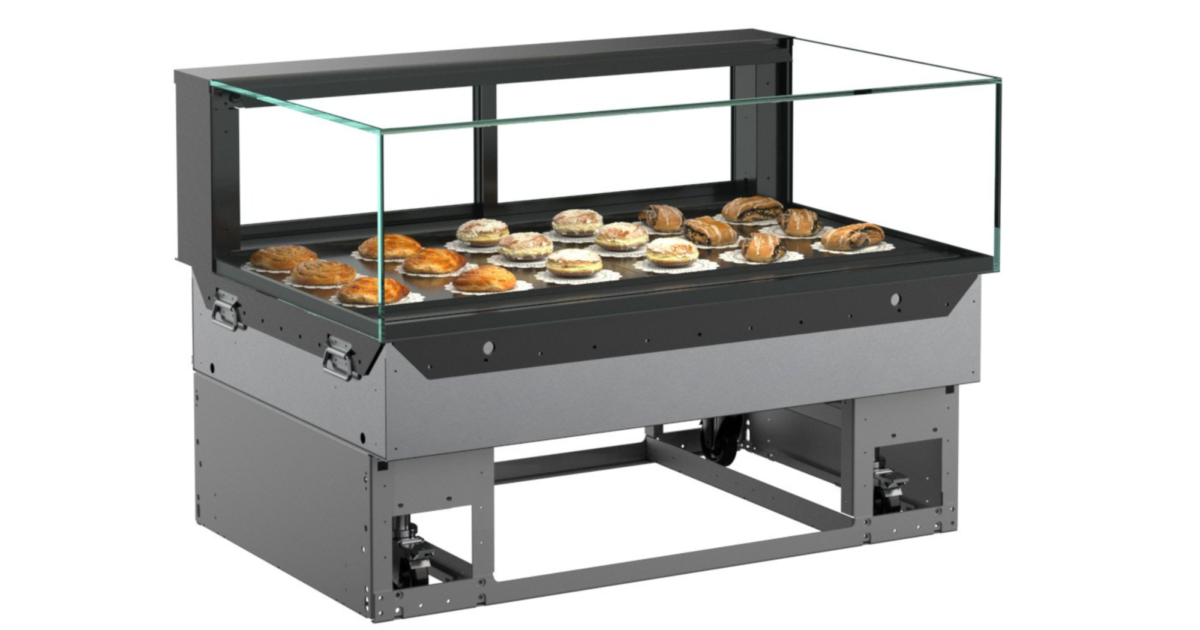 Non-Refrigerated Service Slide In Counter Case | Structural Concepts