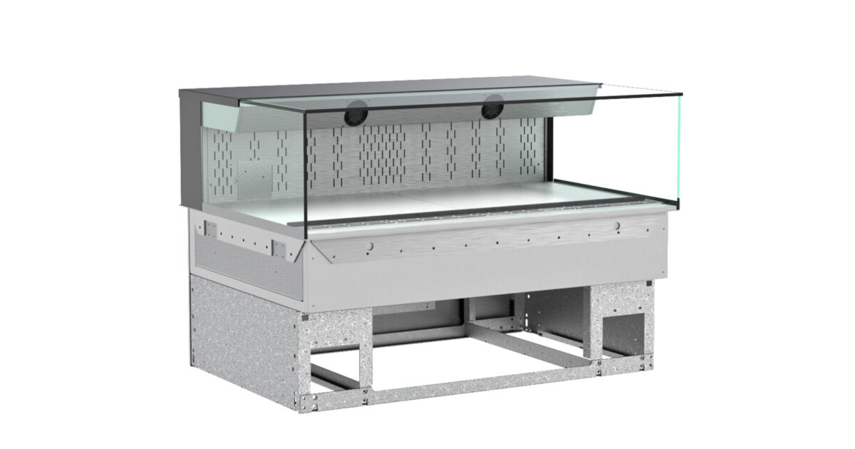 Heated Self-Service Slide In Counter Case | Structural Concepts