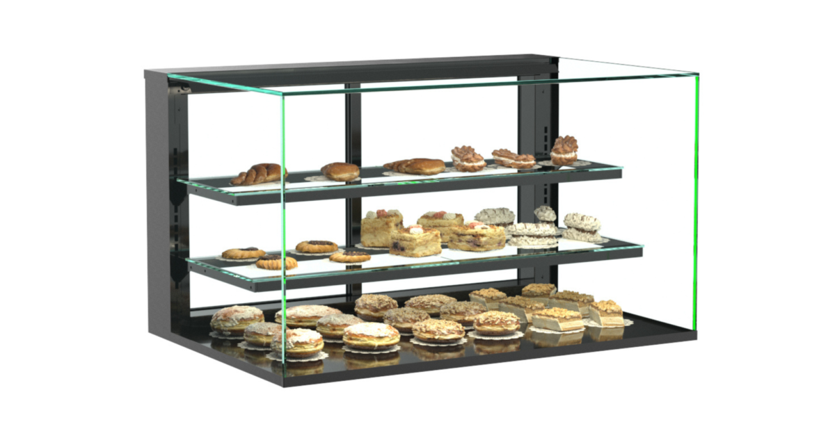 Non-Refrigerated Service Countertop Case | Structural Concepts